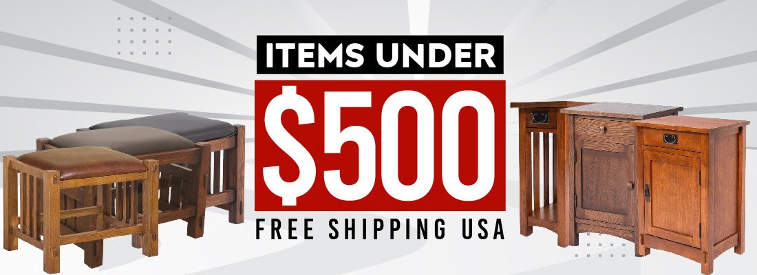 Furniture Sale For Items Under $500 By — Crafters and Weavers