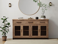 Natural Parota Wood Sideboard, Console - 70" — Crafters and Weavers