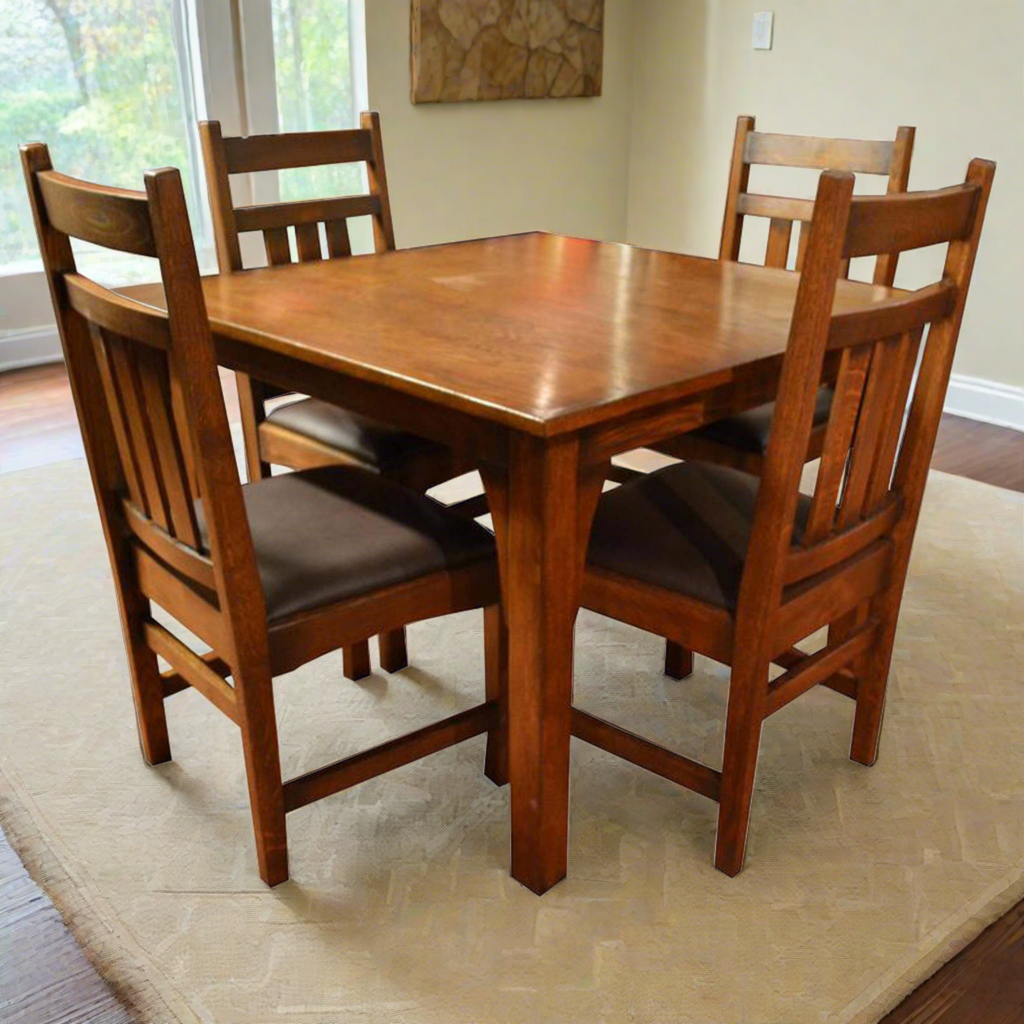 Shop Mission Style Dining Room Set in the Usa — Crafters and Weavers