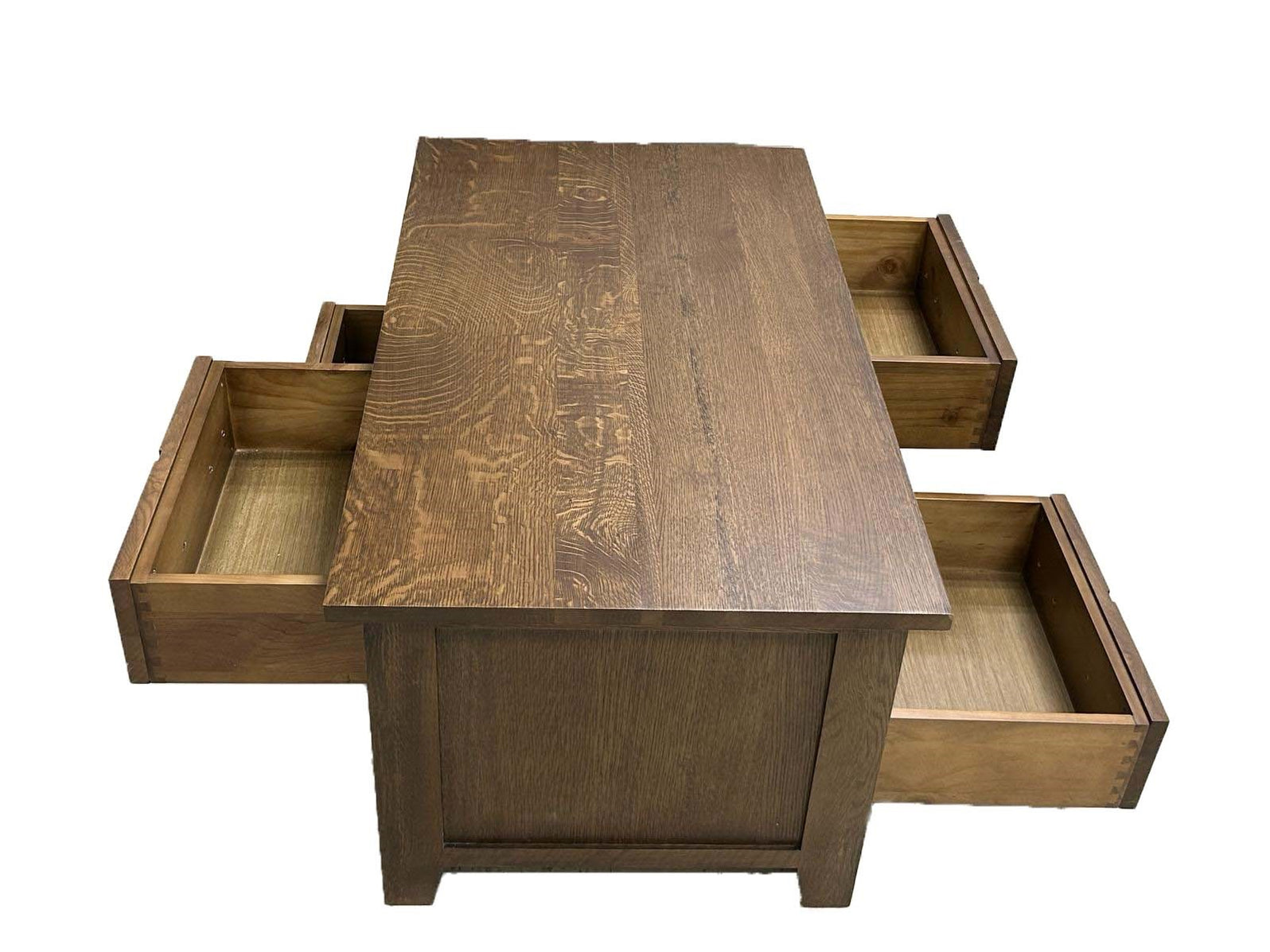 Mission 8 Drawer Coffee Table — Crafters and Weavers