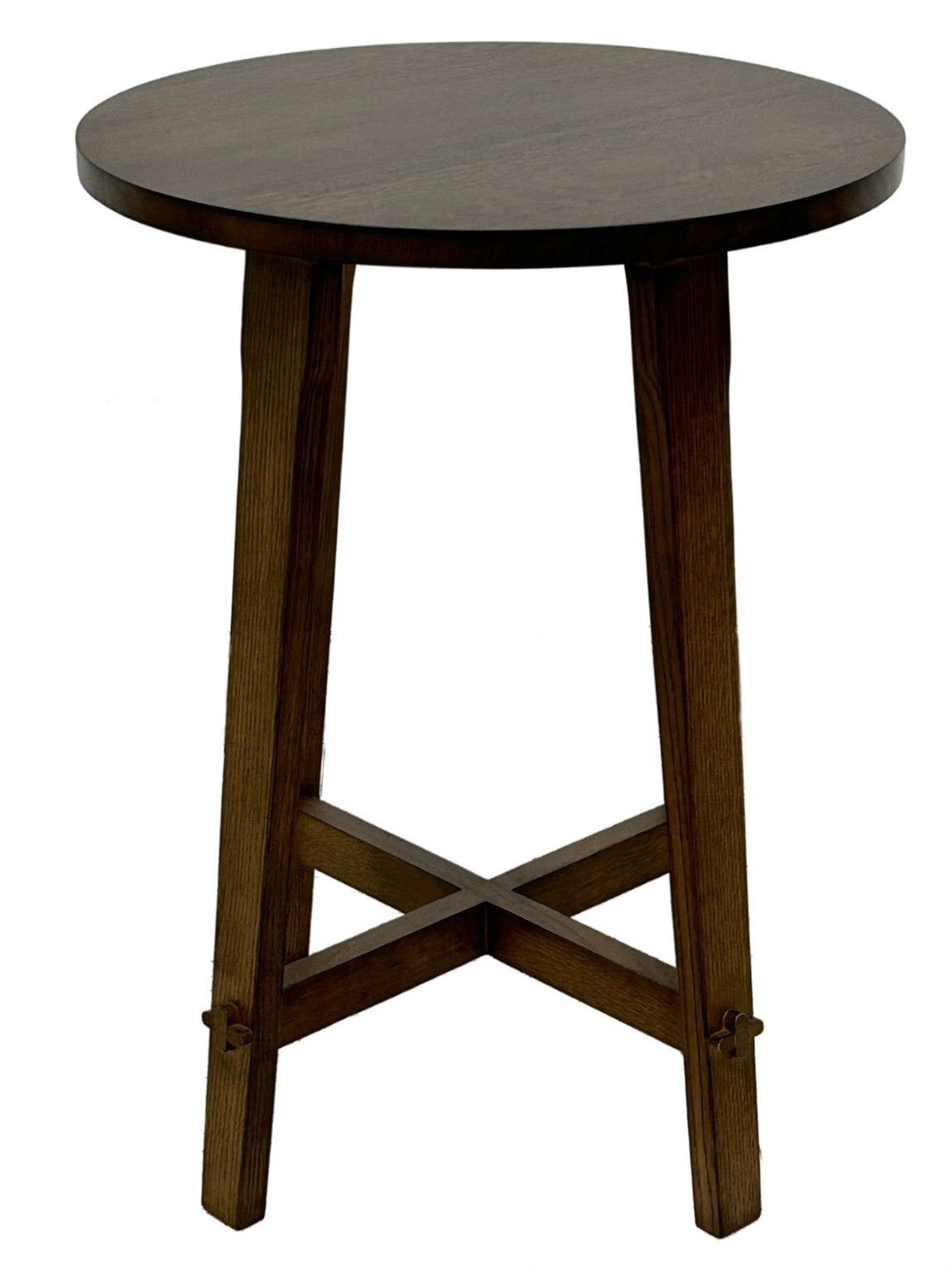 Buy Arts and Crafts / Mission Style Oak Round End Table in USA ...
