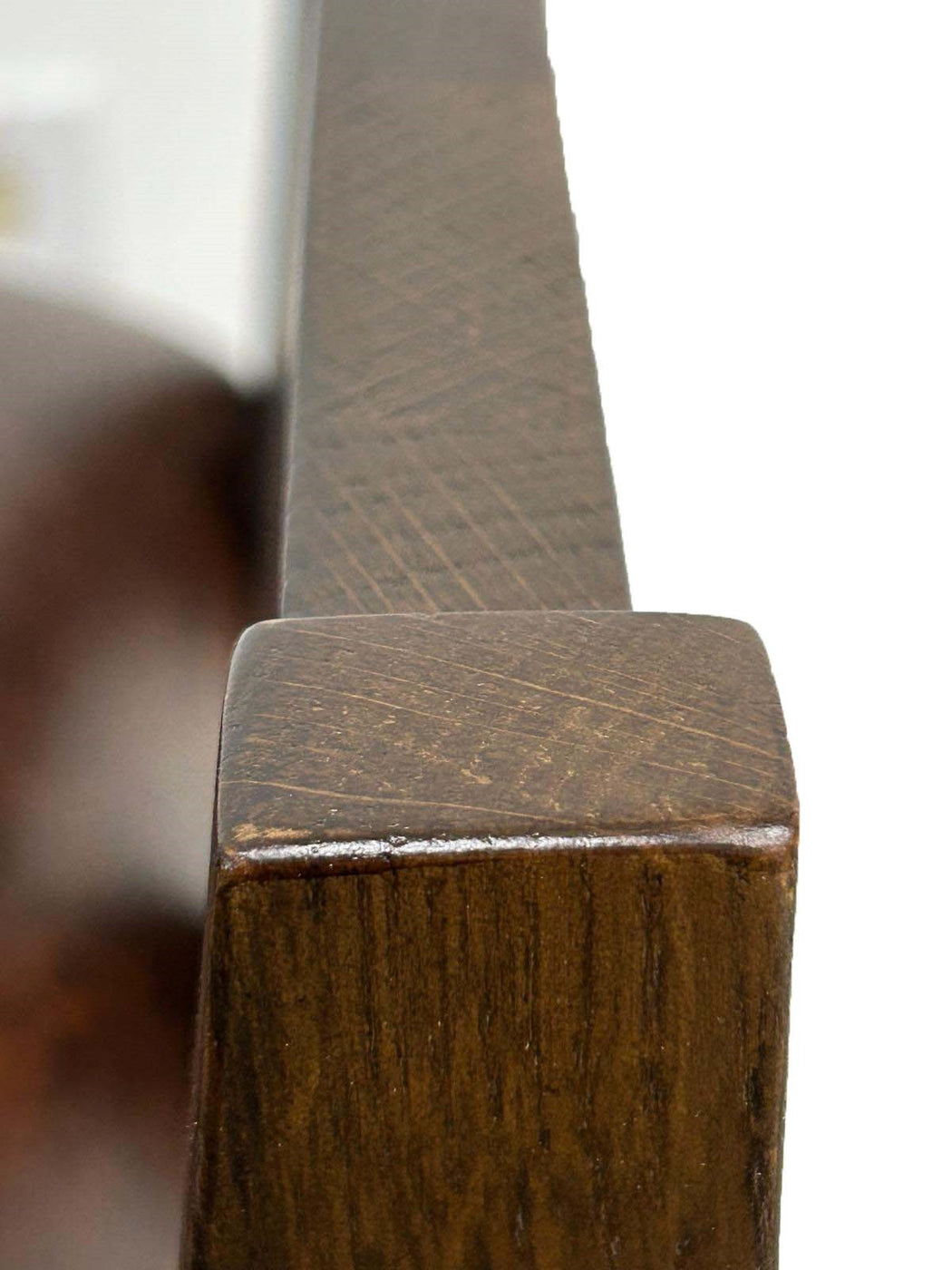 Mission Style Oak and Leather Foot Stool - Model A31 — Crafters and Weavers