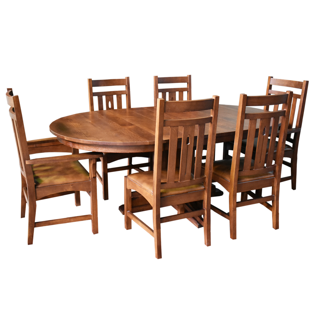 Mission & Contemporary Dining Table Sets — Crafters and Weavers