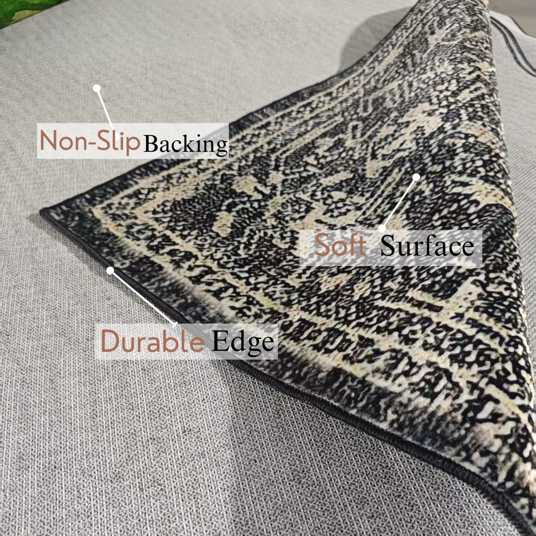 Tibet Collection Area Rug Ultra Soft Washable Rug, Non Slip Area Rug I ...