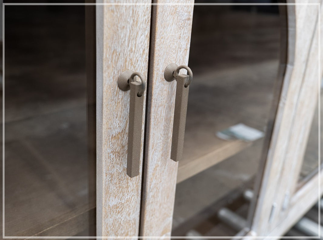 Acropolis Solid Wood 4-Door Multi-Purpose Console - 70" — Crafters and ...