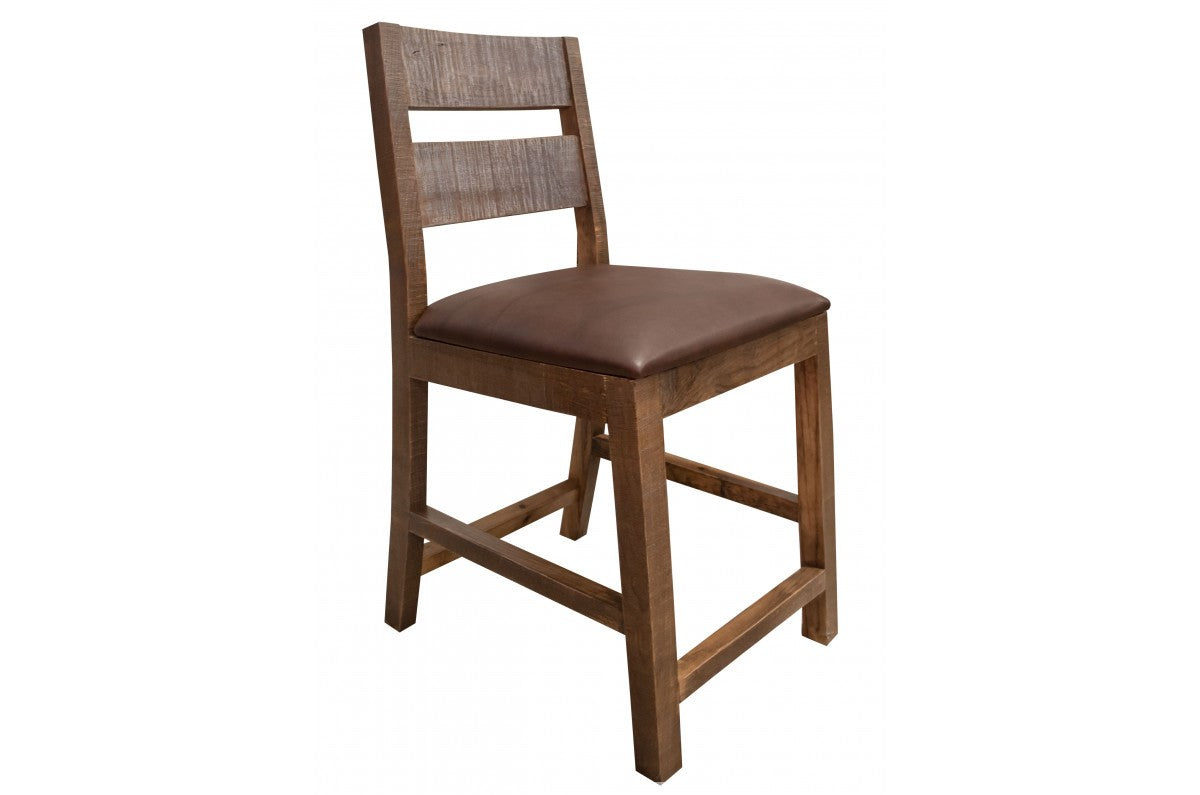 Buy Bayshore Solid Wood Multi Color Bar Stool - Set of 2 in the USA ...