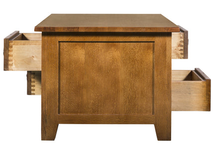 Mission 8 Drawer Coffee Table — Crafters and Weavers