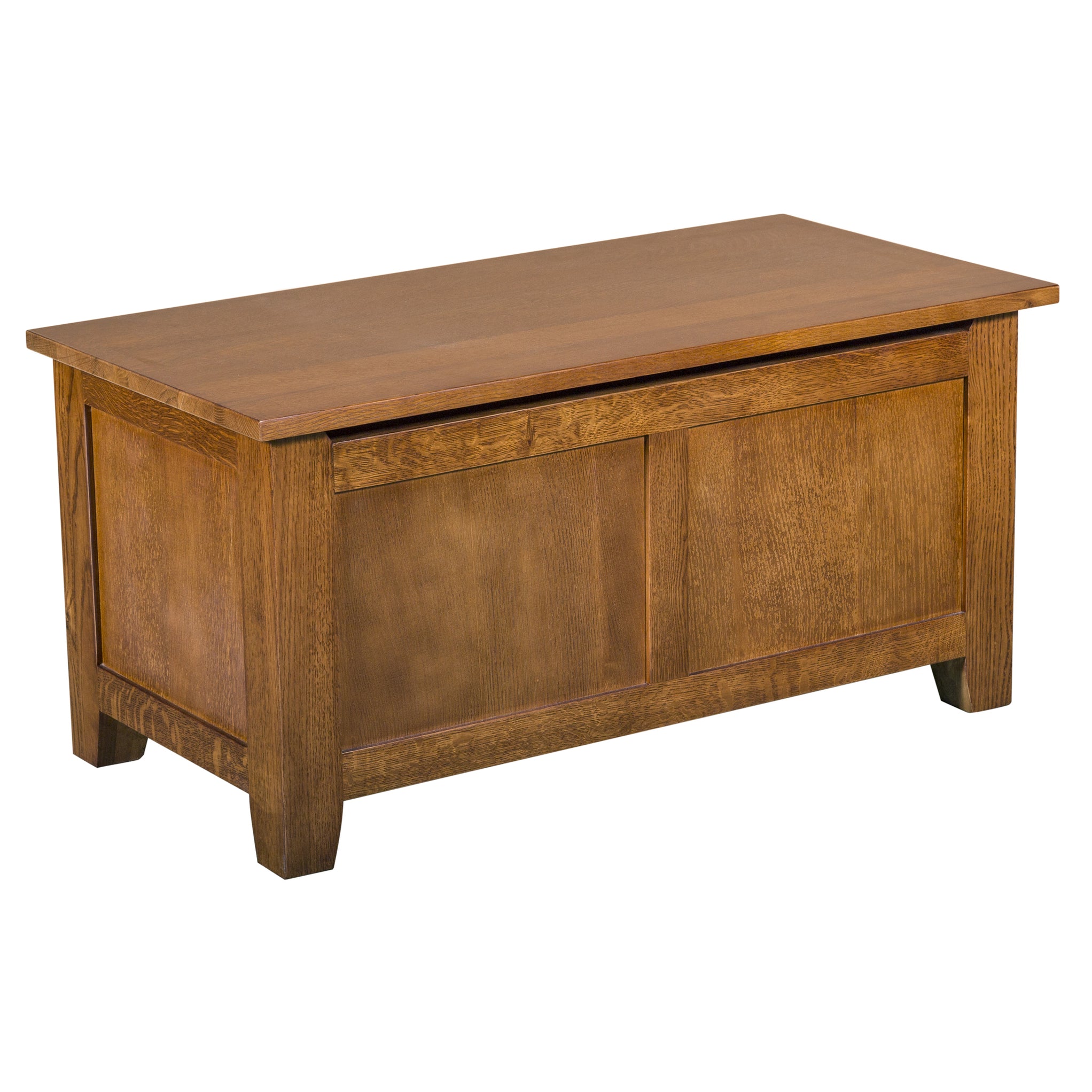 Mission Solid Oak Trunk - Michael's Cherry (MC-A) — Crafters and Weavers