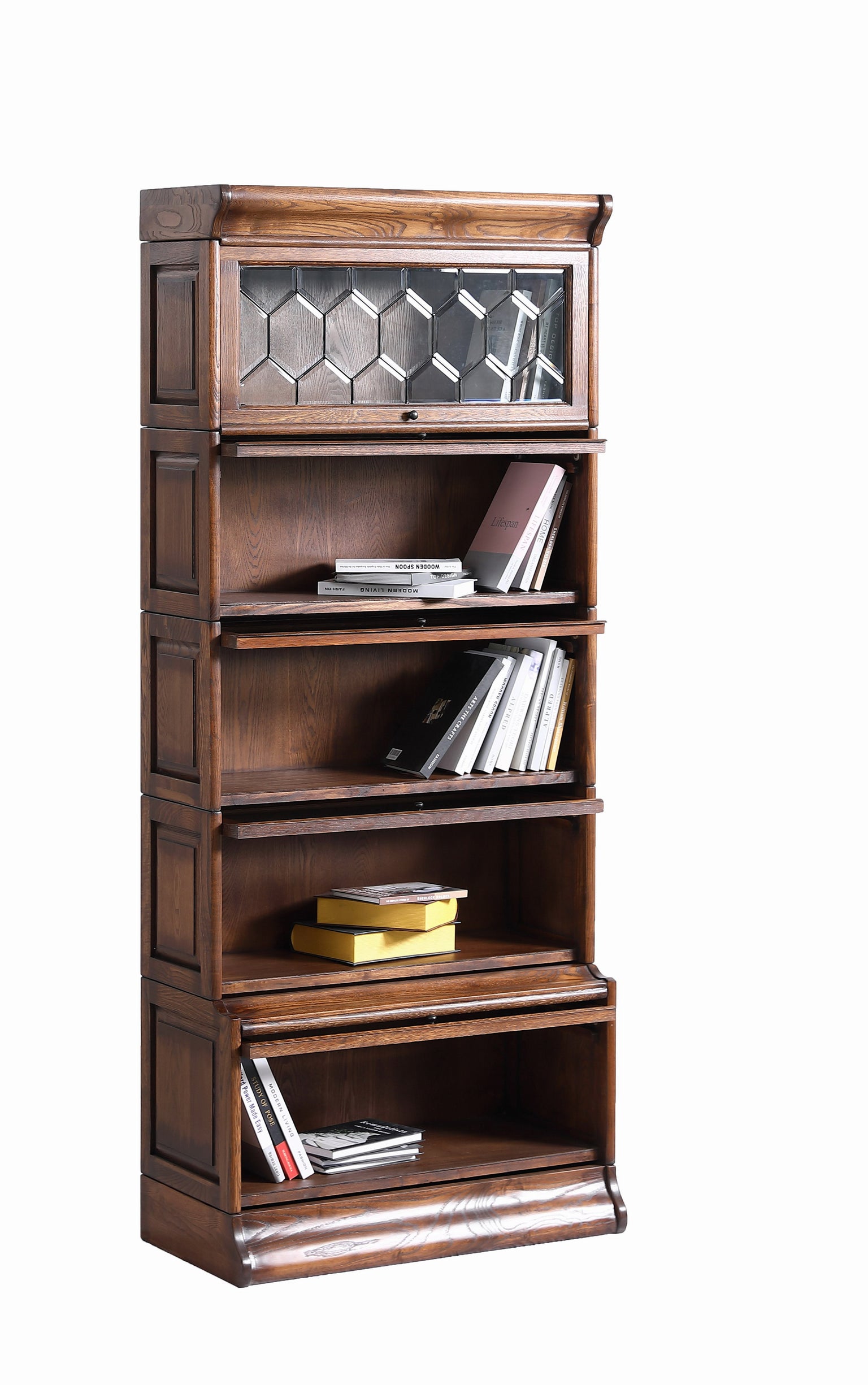 Mission Style Solid Wood Bookcases | Mission Bookshelf — Crafters and ...