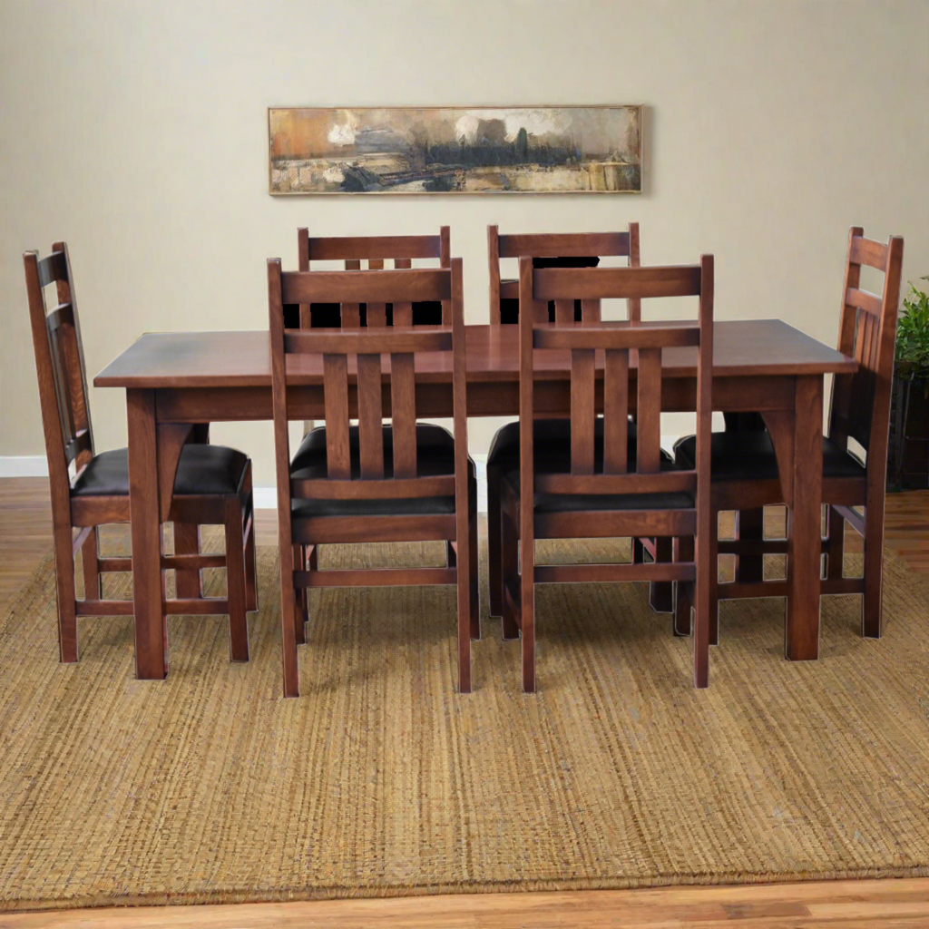 Mission Style Dining Room Tables and Chairs for Sale — Crafters and Weavers