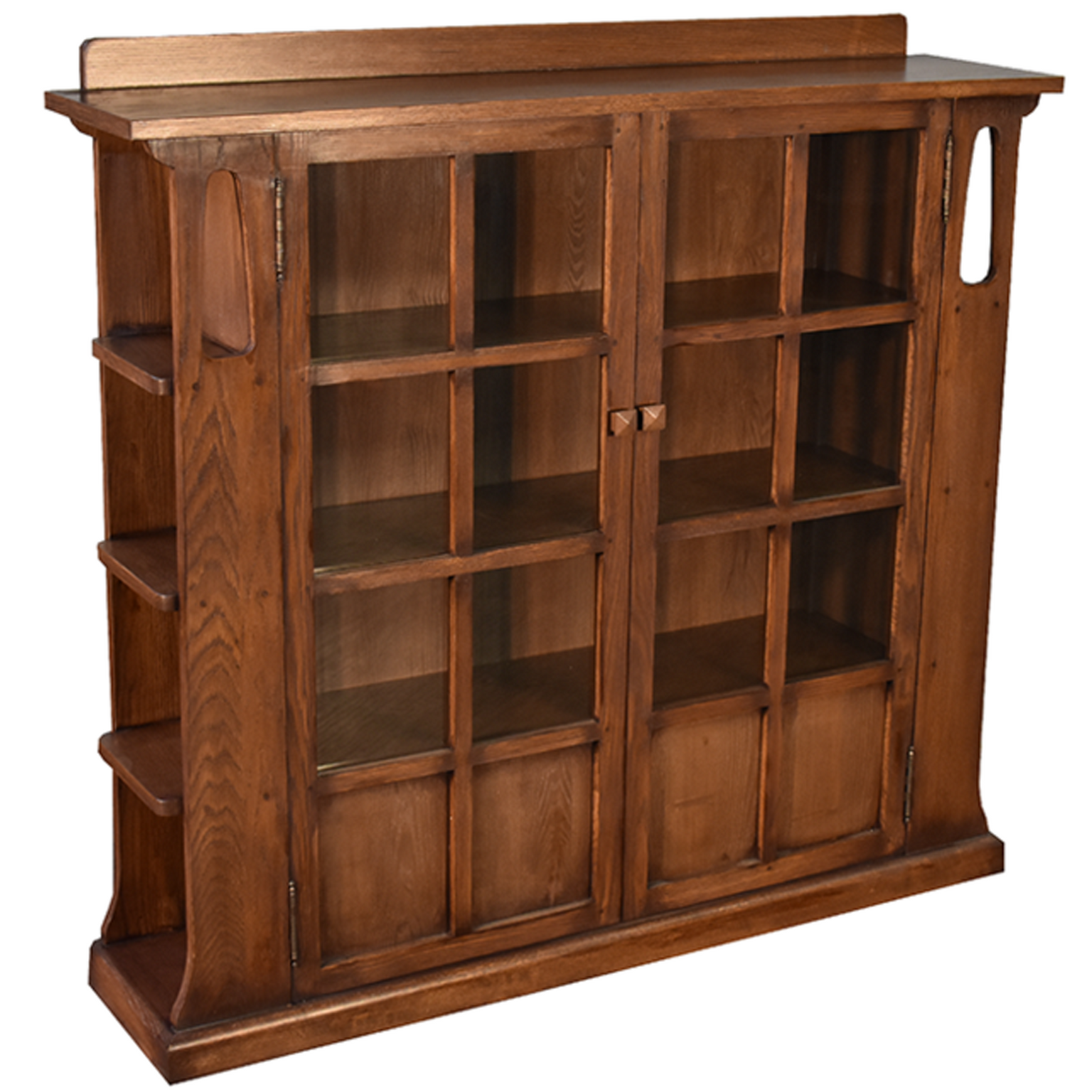 Mission Style Solid Wood Bookcases | Mission Bookshelf — Crafters and ...