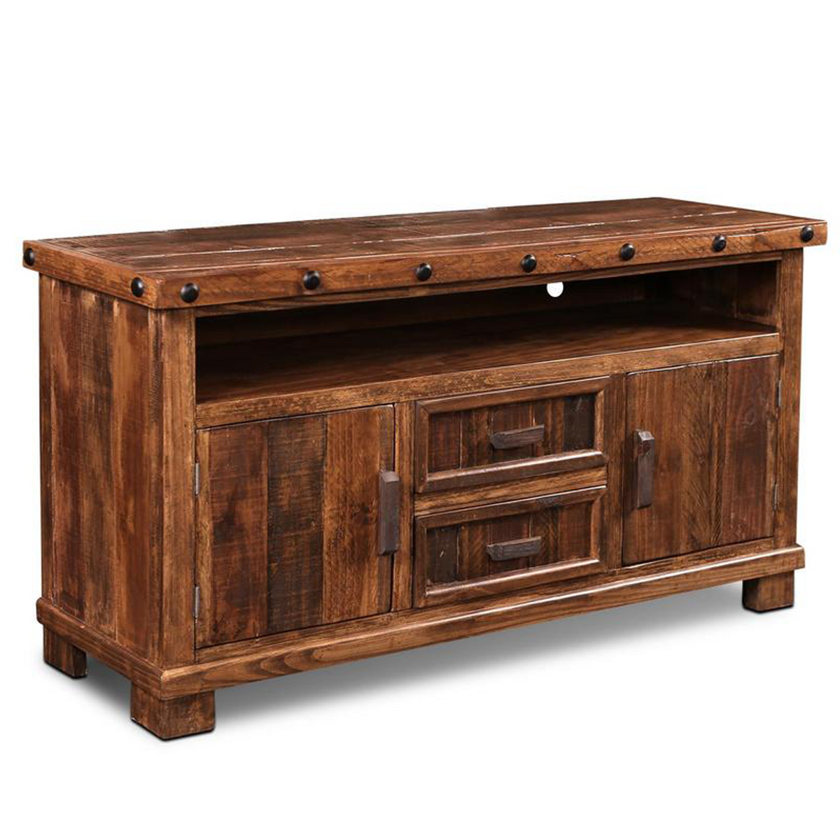 Westgate Rustic Brown TV Stand - 60" — Crafters and Weavers
