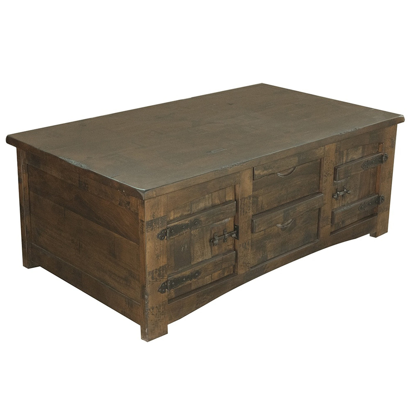 Atlantic 4 Drawer / 4 Door Coffee Table (2 Sizes Available) — Crafters ...
