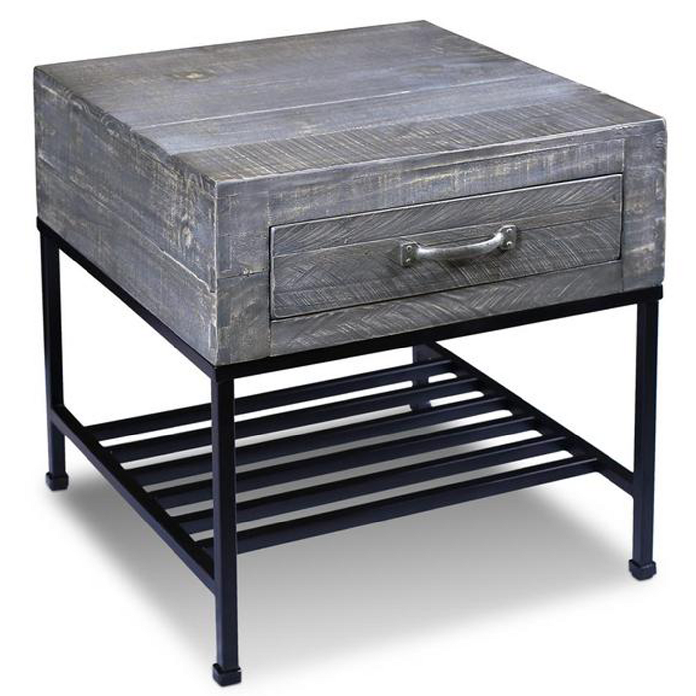 Parker End Table - Gray — Crafters and Weavers