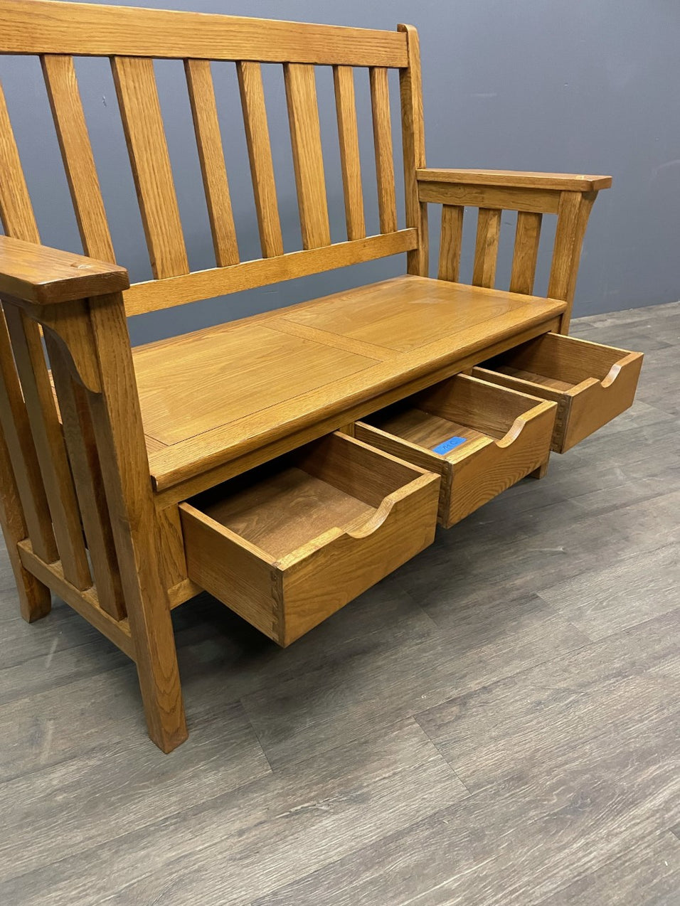 Buy Mission 3 Drawer Entry Way Bench / Settee Online in the USA ...