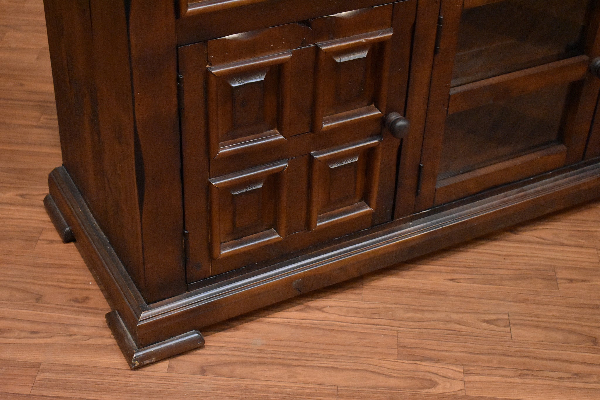 Keystone Panel Door TV Stand - 73" (2 Colors Available) — Crafters and ...