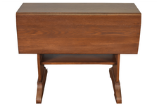 Buy Mission Solid Oak Drop Leaf Dining Table in USA— Crafters and Weavers