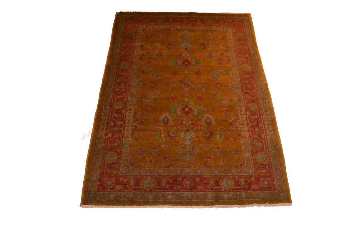 rug2312 4 x 5.9 Peshawar Rug — Crafters and Weavers