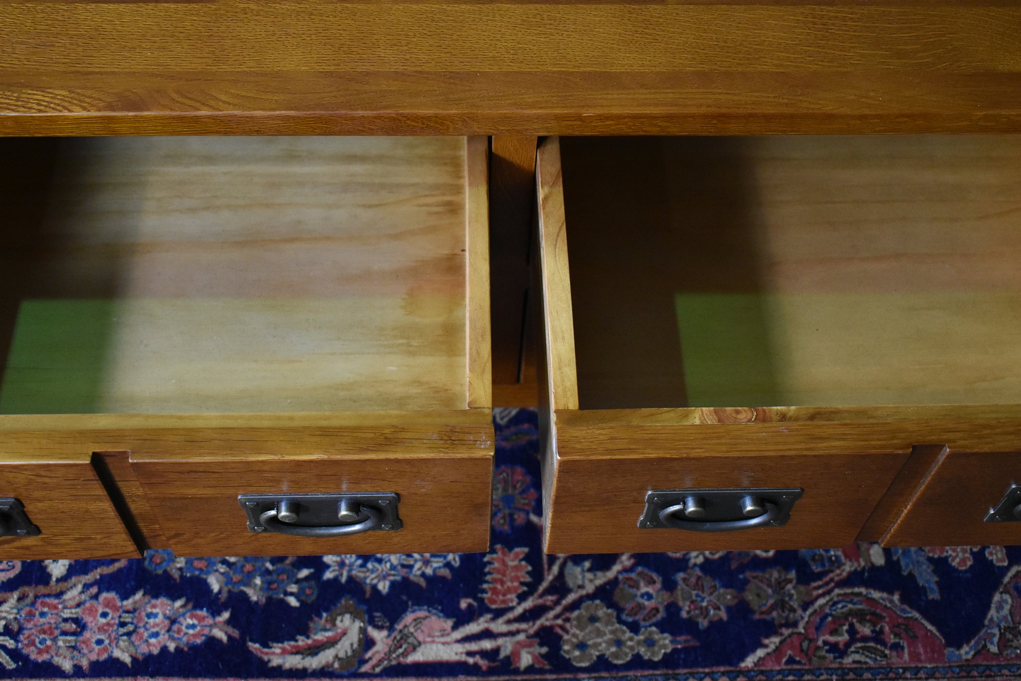 Mission 8 Drawer Coffee Table — Crafters and Weavers