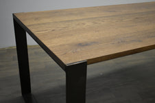 Buy Ashland Mod Dining Table - Oak & Metal in USA— Crafters and Weavers