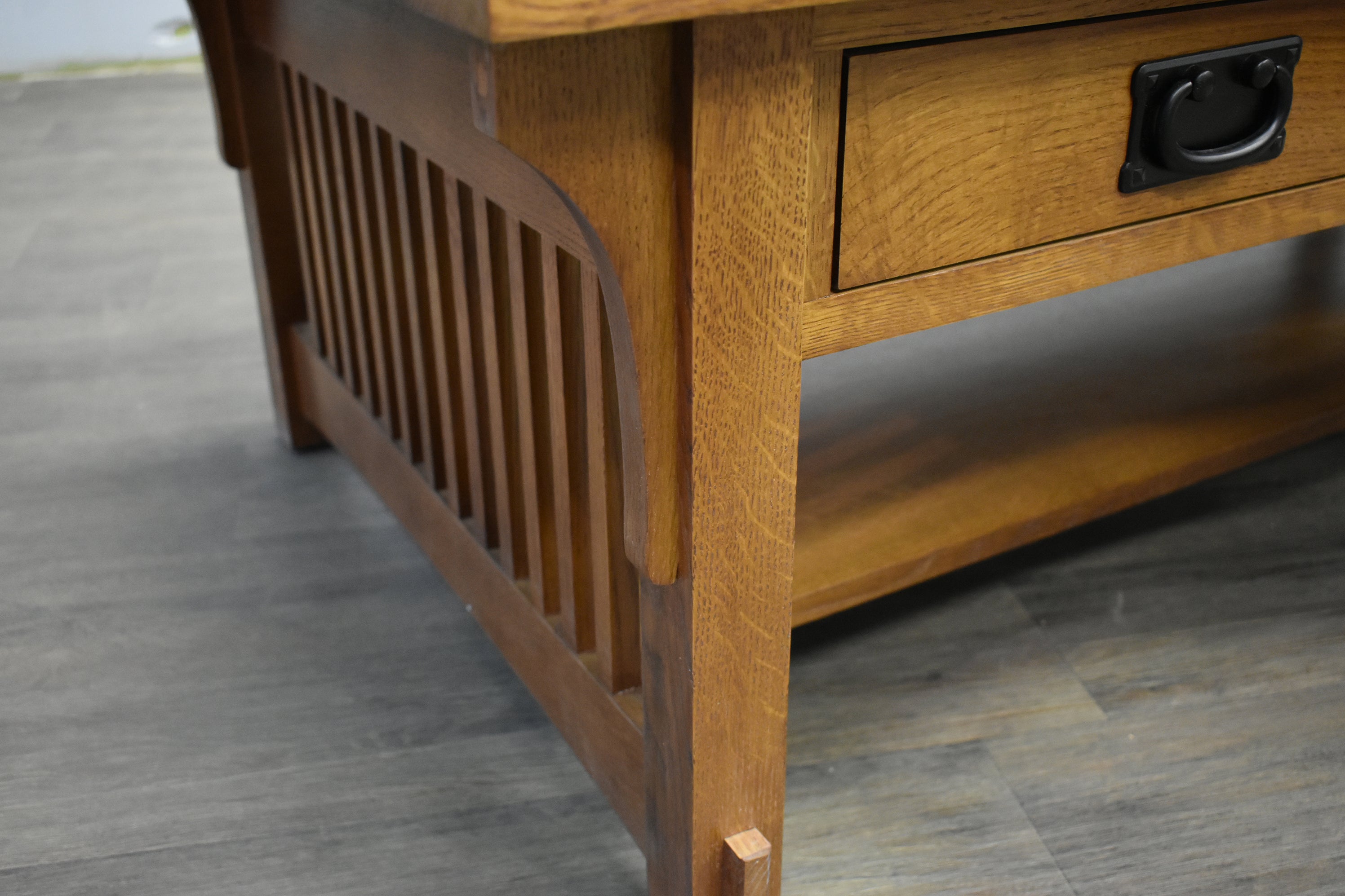 Mission Style / Arts & Crafts Solid Quarter Sawn Oak Coffee Table ...