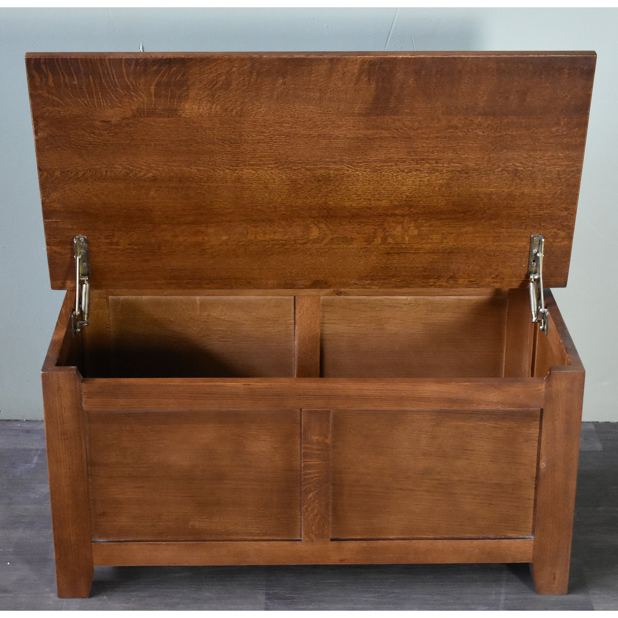 Preorder Mission Solid Oak Trunk - Walnut (AW) — Crafters and Weavers