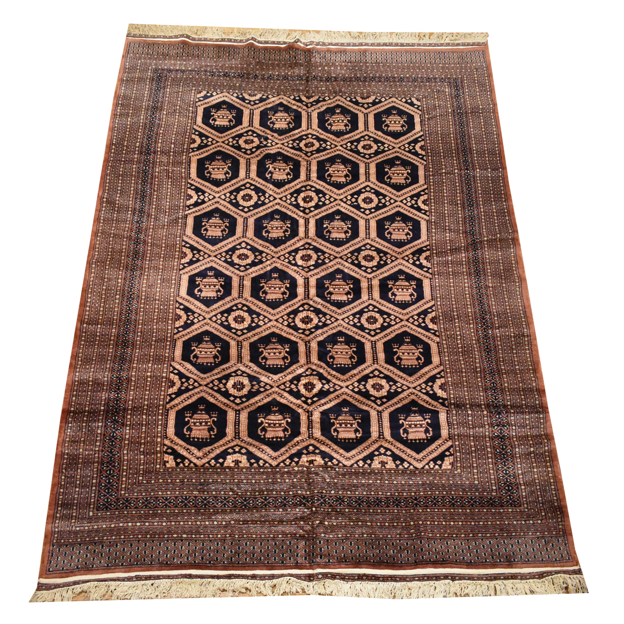 Oriental Rug 7"4" x 9'1" — Crafters and Weavers