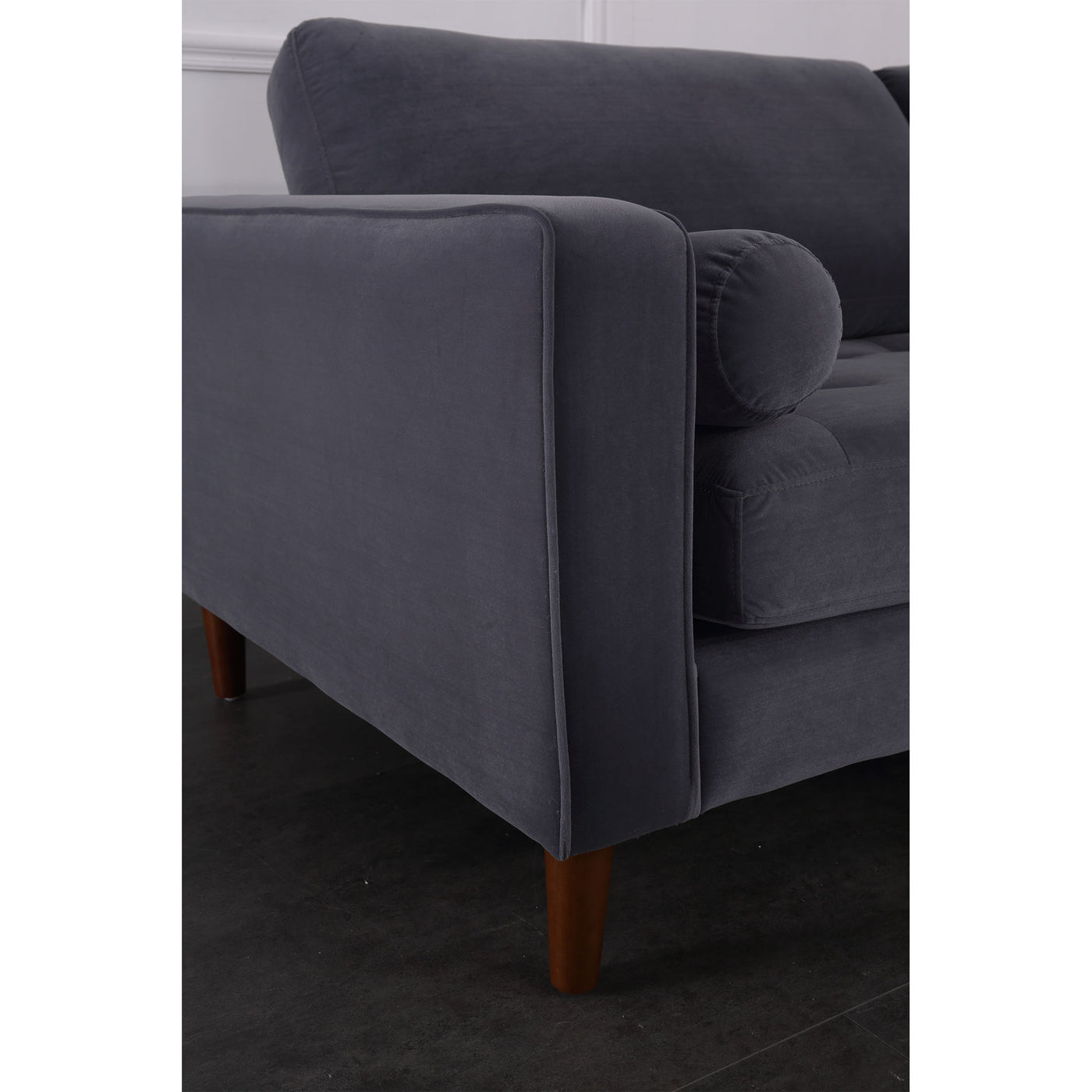 Buy Frederick Modern Contemporary Velvet Sofa Online in the USA ...