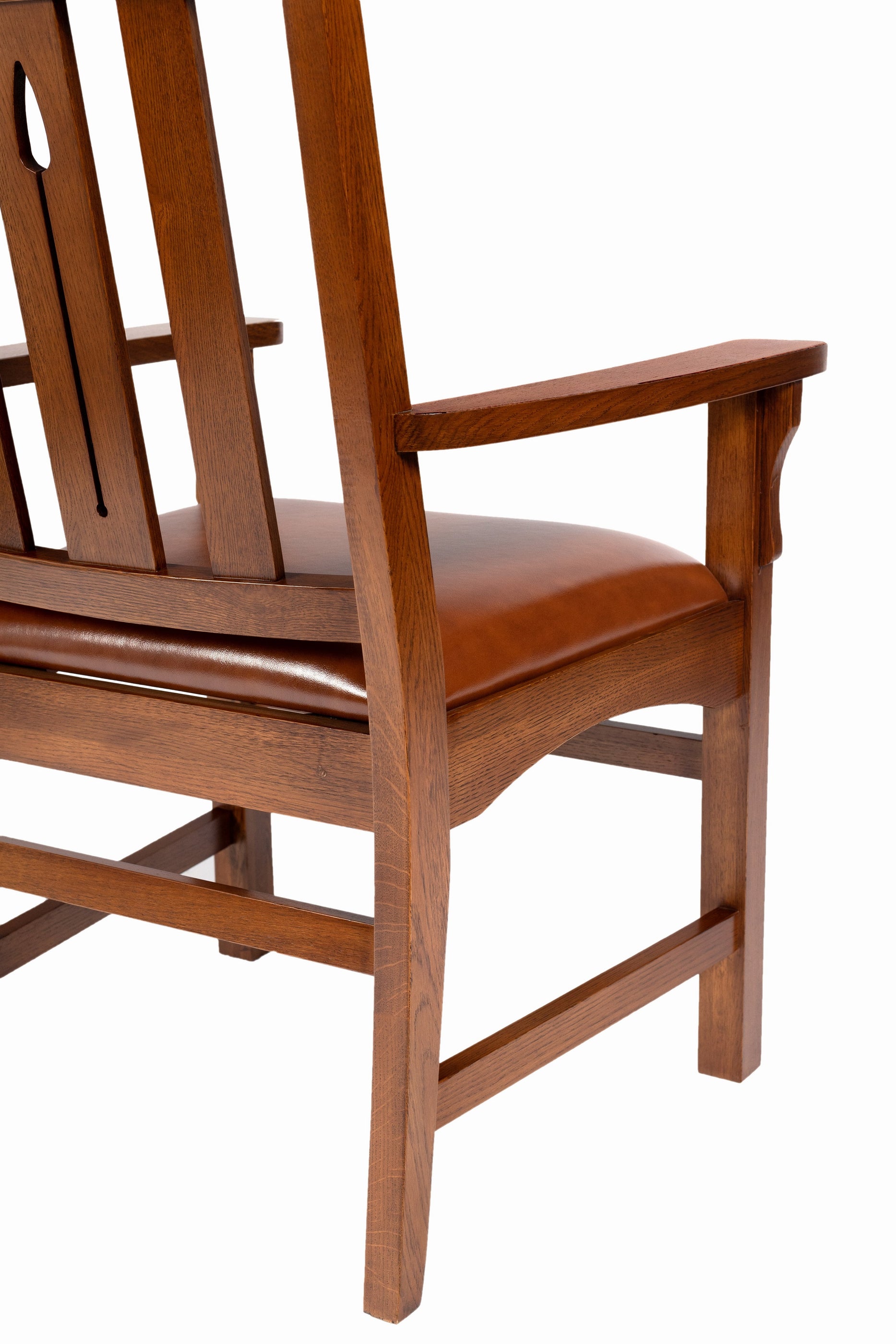 Mission Arrow Back Dining Chairs — Crafters and Weavers