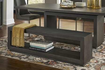 Solstice Modern Solid Wood Dining Table Set with 1 Leaf - 95"W ...