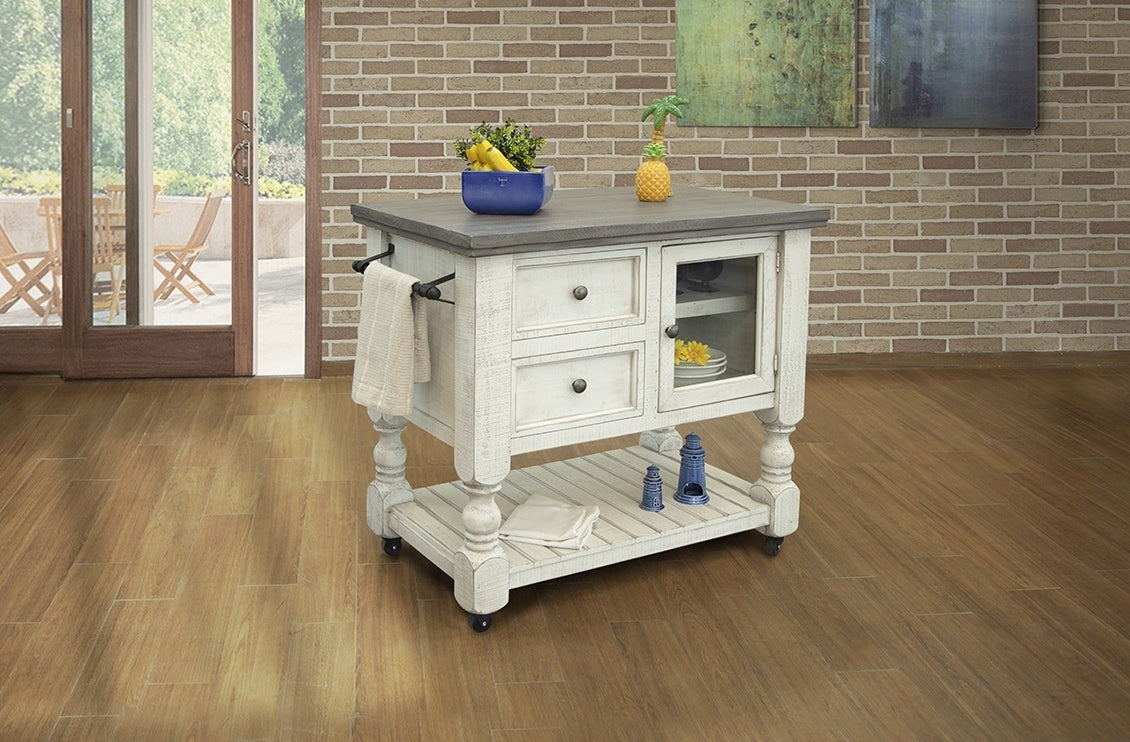 Stonegate Kitchen Island - 39" — Crafters and Weavers