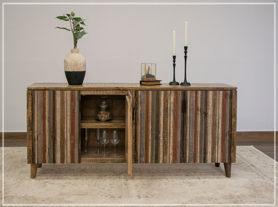 Giza rustic Modern Sideboard / Console Table — Crafters and Weavers