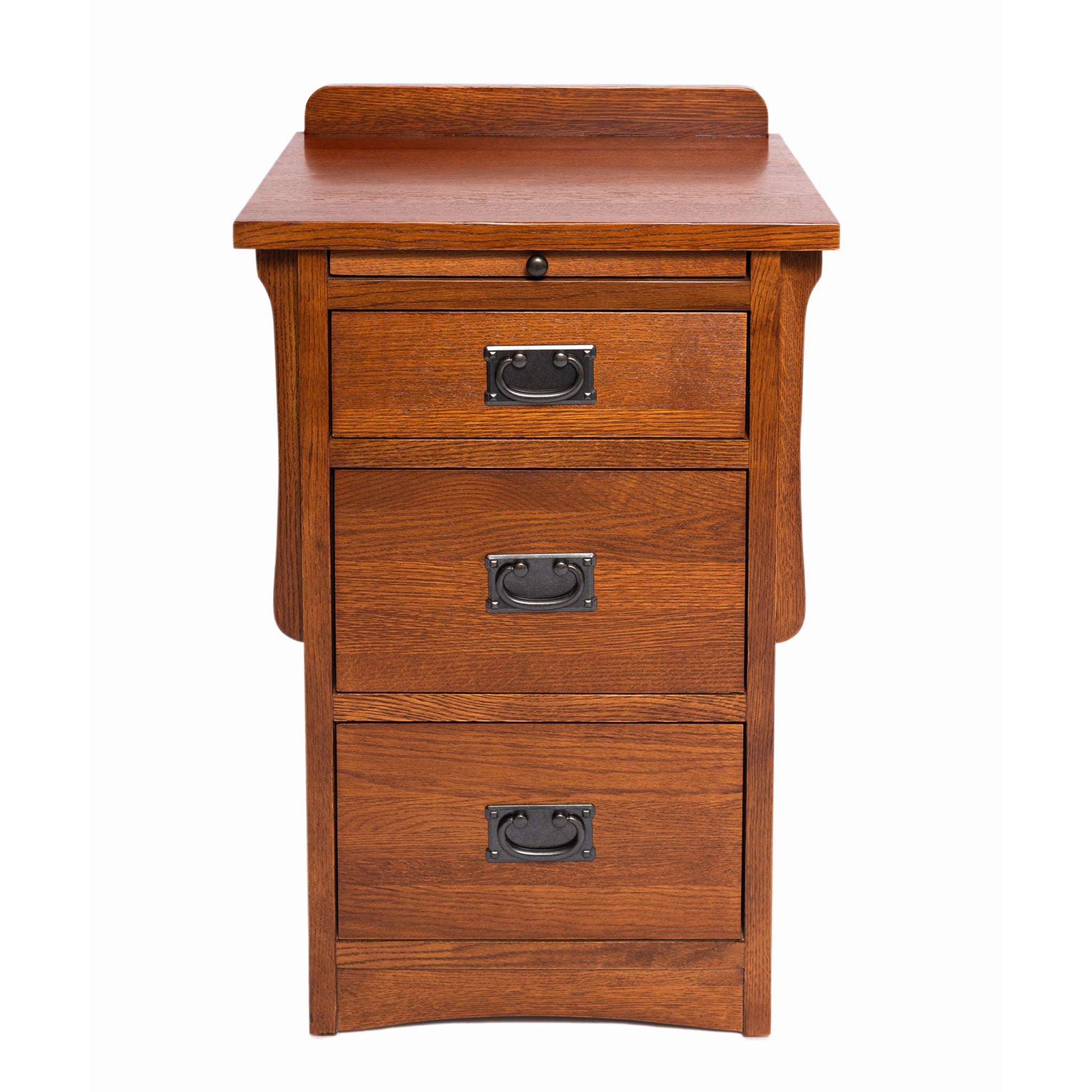 Crofter Style 3 Drawer End Table with Writing Tray - Michael's Cherry ...